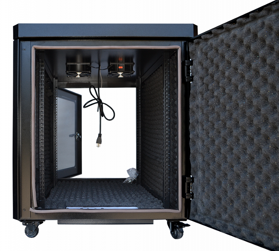 18U 35″ Depth Under Desk Sound Proof Server Cabinet SP 18.900 to buy ...