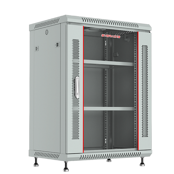 15U 24 inch rack (24″x24″x30″) Wall Mount 19″ Enclosure SYSRACKS SRW 15 ...