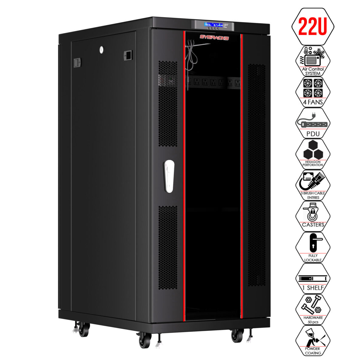 SRF 1000 Floor-standing Rack Cabinets in USA ⚡️ — SysRacks.com