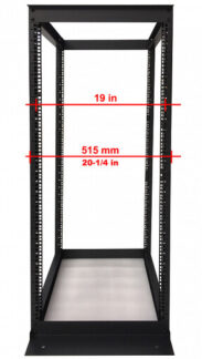 42U 4 Post Open Frame 19″ Network Server Rack to buy | Sysracks