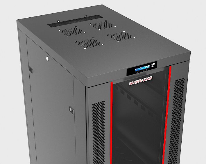 27U 39″ Depth IT & Telecom Cabinet SRF 27.6.10 to buy | Sysracks