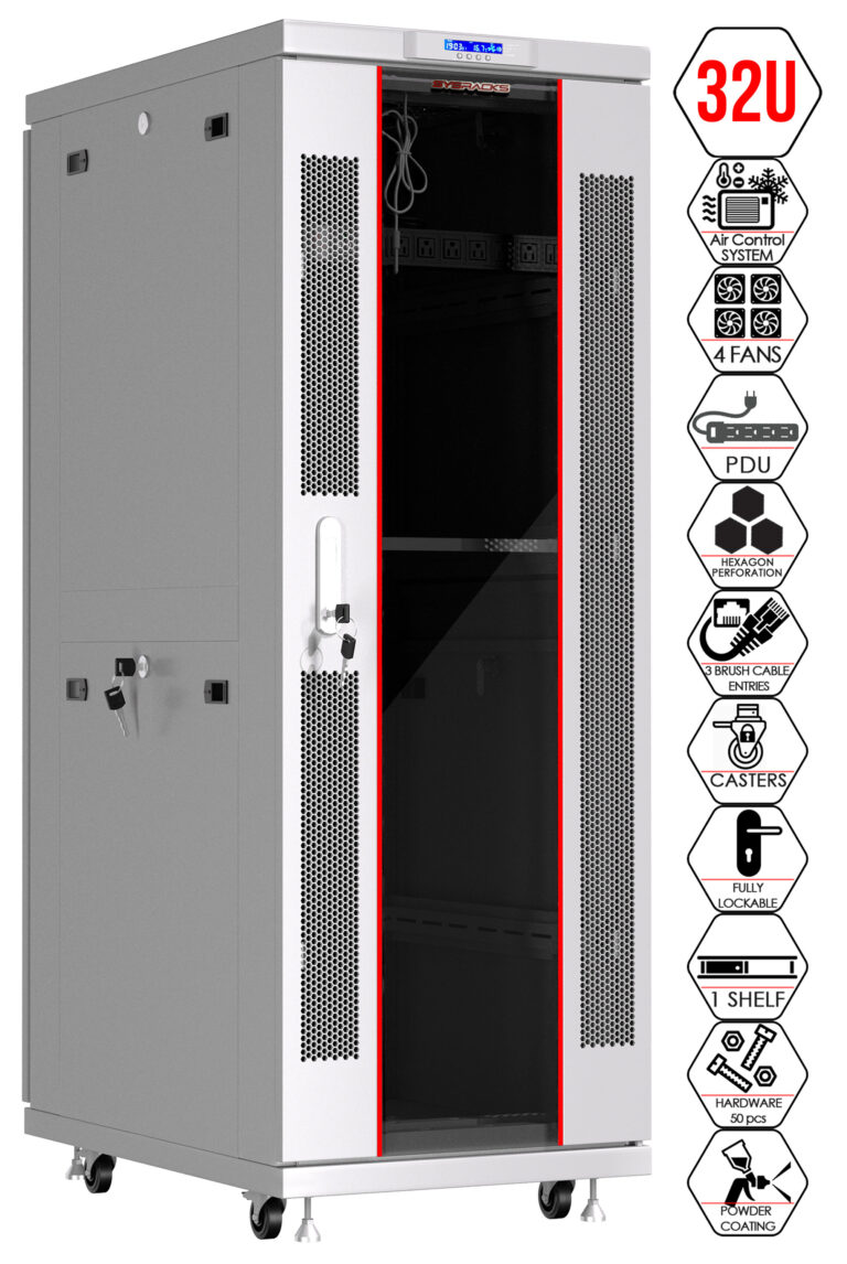 32U Server Racks & Cabinets for Data Network, price ⚡️