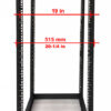42U 4 Post Open Frame 19″ Network Server Rack to buy | Sysracks