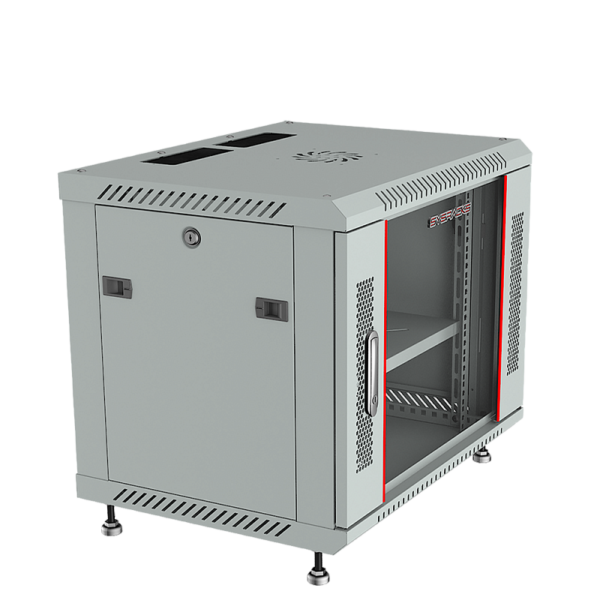 9U 24 inch rack (24″x24″x19″) Wall Mount 19″ Enclosure SYSRACKS SRW 9. ...