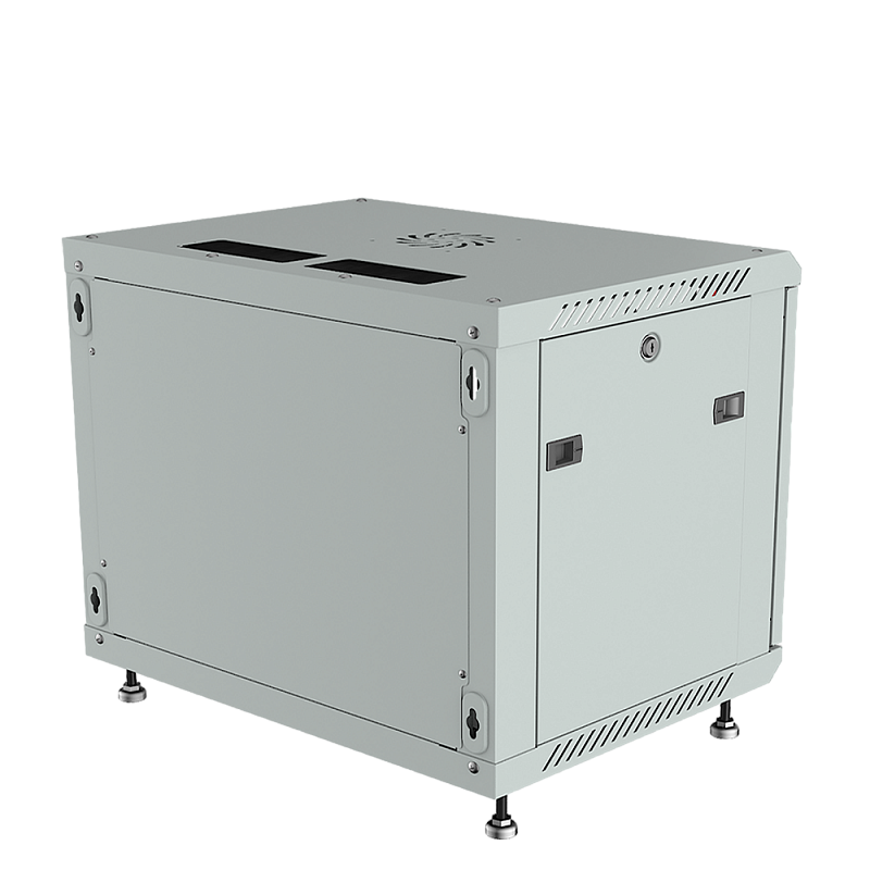 9U 24 inch rack (24″x24″x19″) Wall Mount 19″ Enclosure SYSRACKS SRW 9. ...