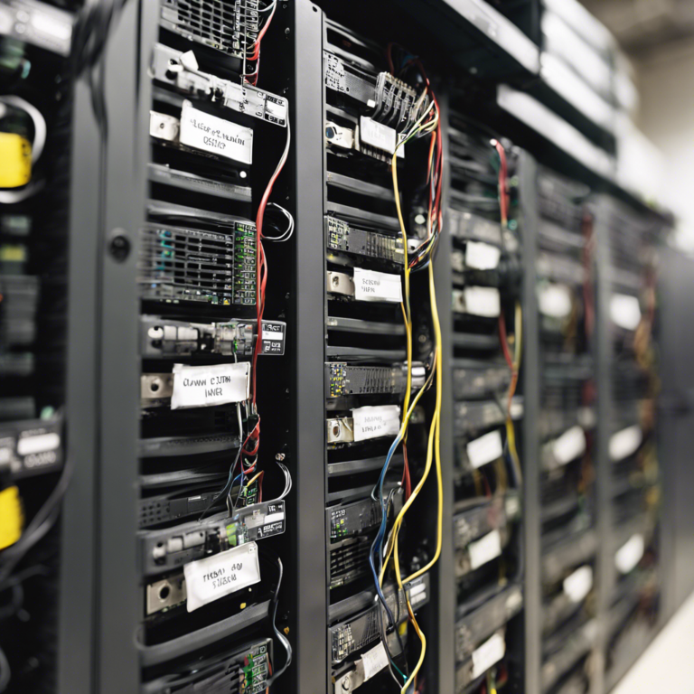 Data Center Cable Labeling Tips for Efficient Server Room