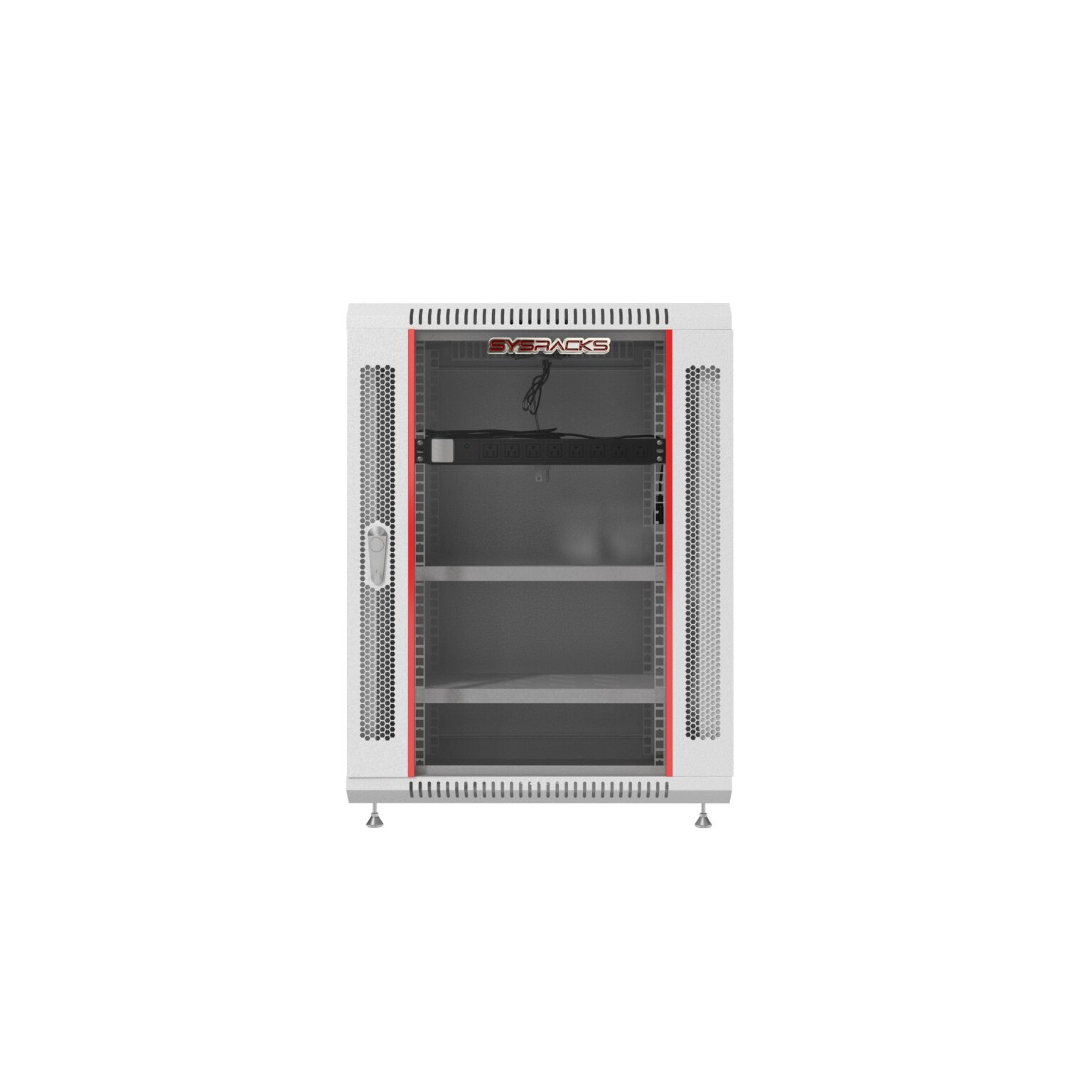 15U 18″ Depth Wall Mount 19″ GREY Enclosure to buy | Sysracks