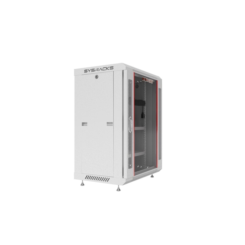 15U 18″ Depth Wall Mount 19″ GREY Enclosure to buy | Sysracks