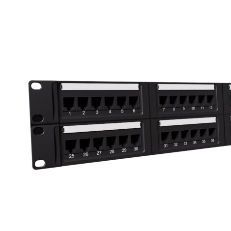 Patch Panels for Server Racks & Data Network Cabinets
