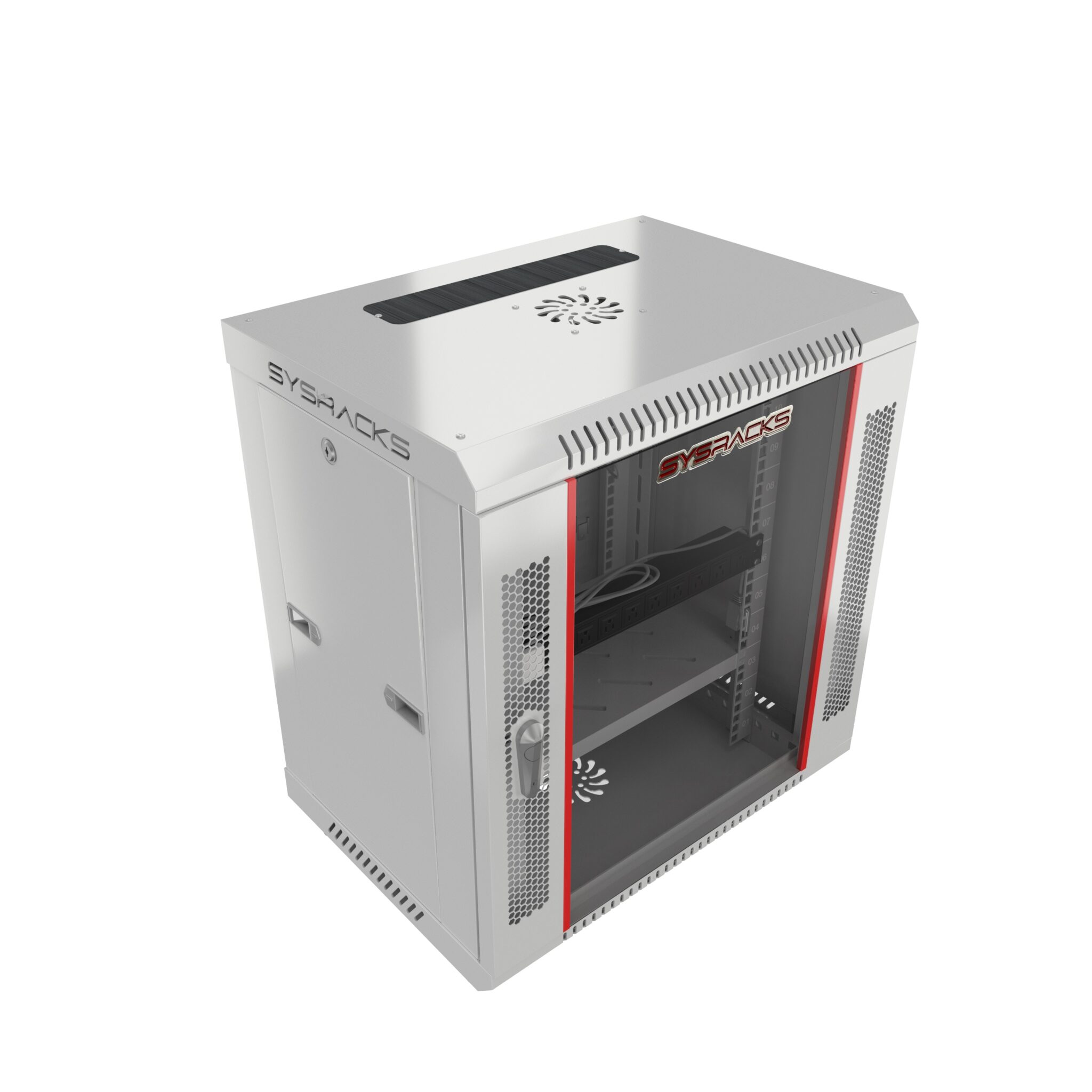Wall Mount Server Rack Cabinets — In-wall Network Enclosures